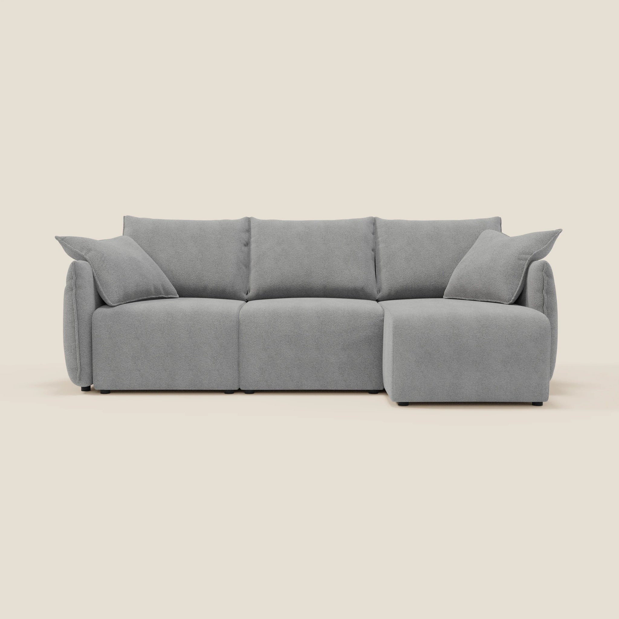 Flexar wendbares Ecksofa mit ausziebharer Chaiselongue